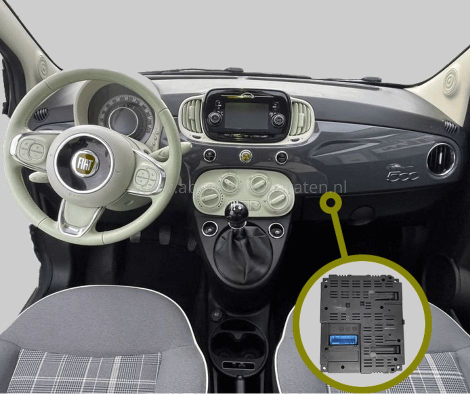 Fiat 500 Blue & Me Bluetooth Module Reparatie – ABS Stuurapparaten